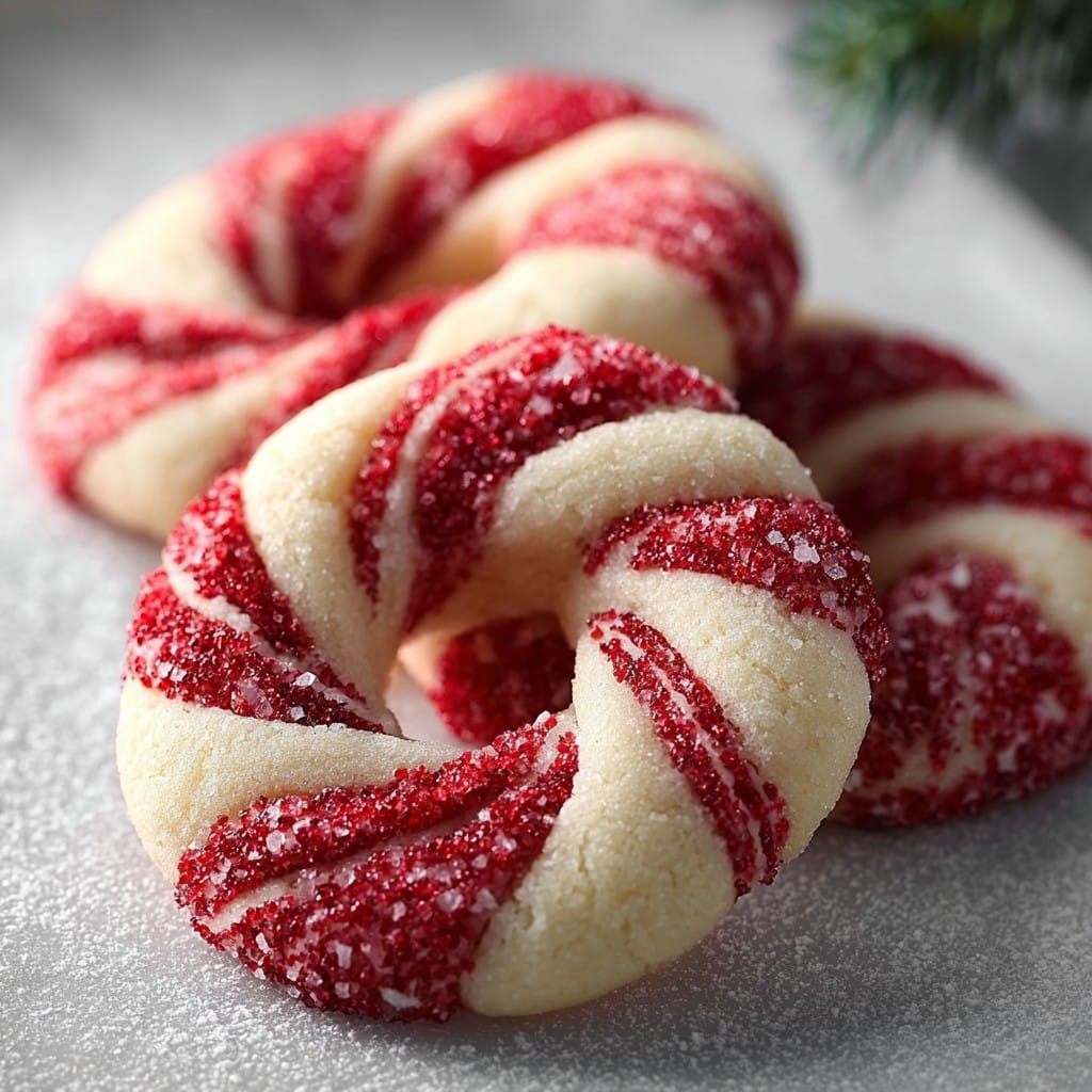 Magical Candy Cane Cookies - bitejoyrecipes.com